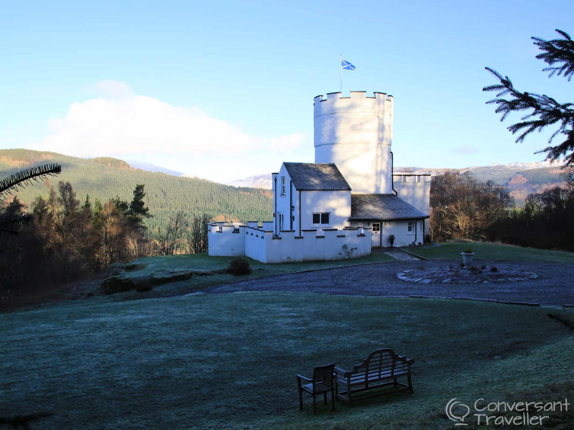 The White Tower of Taymouth Castle - a luxury Scottish wilderness ...